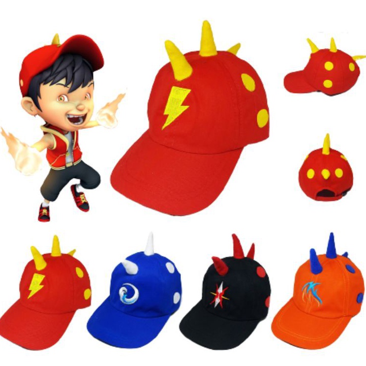 Jual Mau HematTt0T4 Topi Anak Baseball Model Karakter Boboiboy | Shopee ...