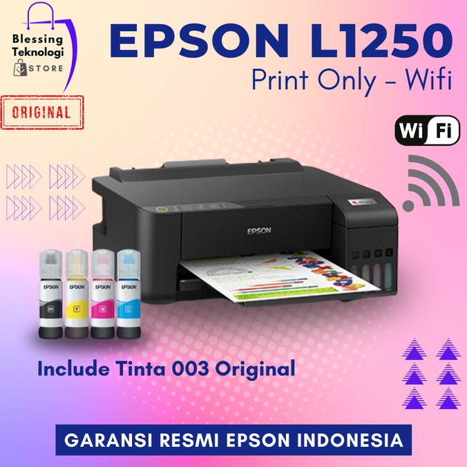 Jual Ready oke] Printer Epson L1250 Print Only Wifi / Epson L1250 ...