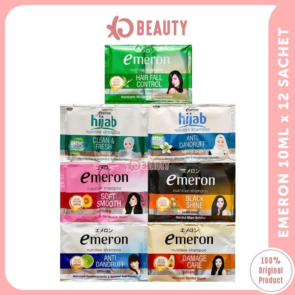 Jual Emeron Shampoo Renceng Isi 24 Sachet x 5ml | Shopee Indonesia