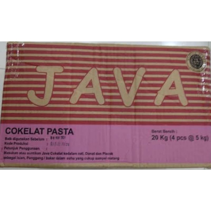 Jual Java Choco Coklat Pasta Kemasan Bantal 5 kg | Shopee Indonesia