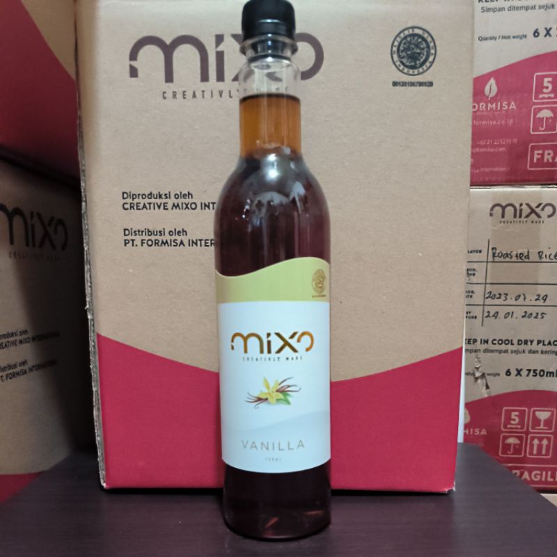 Jual Mixo Syrup Vanilla 750ml | Shopee Indonesia