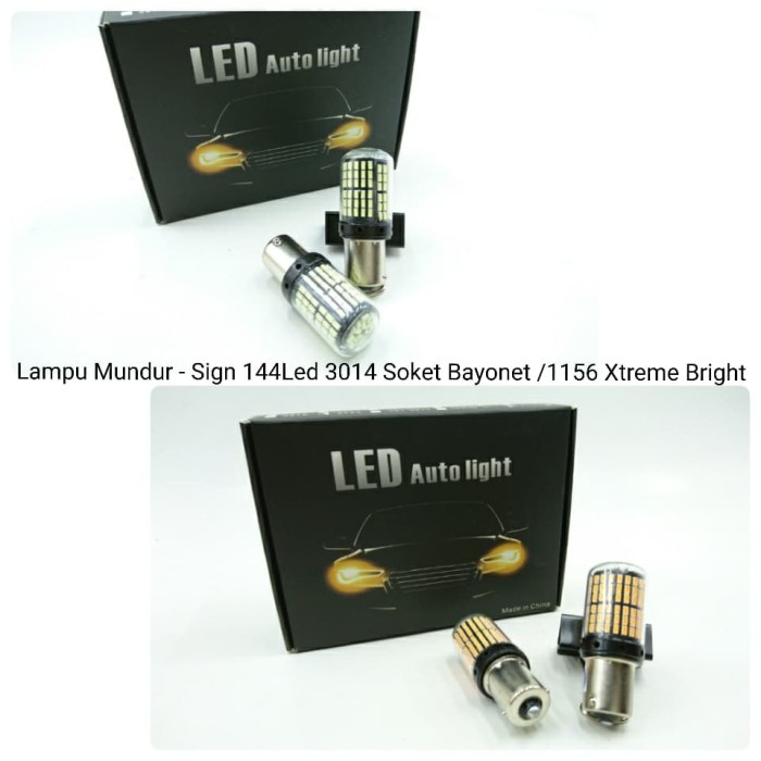 Jual Ready stok Lampu Sein / Mundur Xtreme Bright 144 Led 3014 Soket ...
