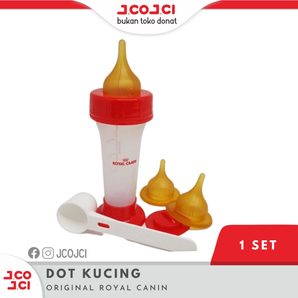 Jual Botol Dot Susu ROYAL CANIN - Dot Kucing RC 1 set (Bisa disteril ...