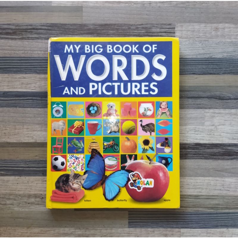 Jual MY BIG BOOK OF WORDS AND PICTURE | Shopee Indonesia