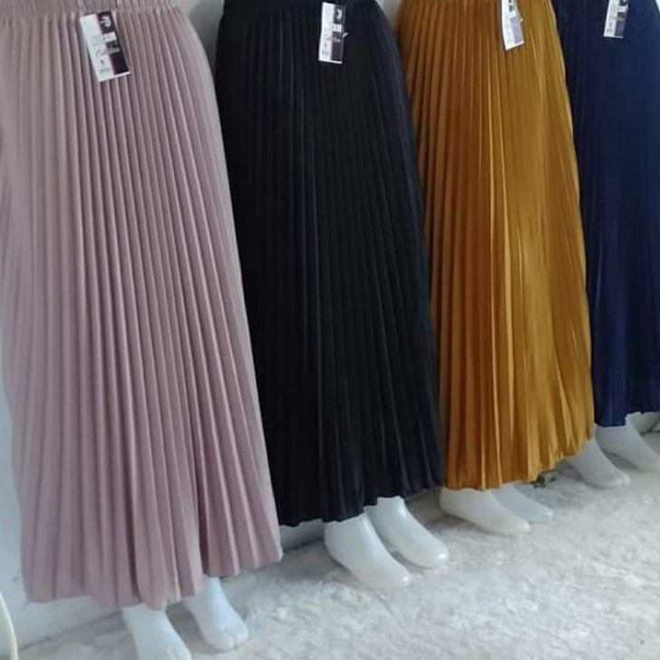 Jual DRW146 rok plisket premium 2//matt hyget super COD | Shopee Indonesia