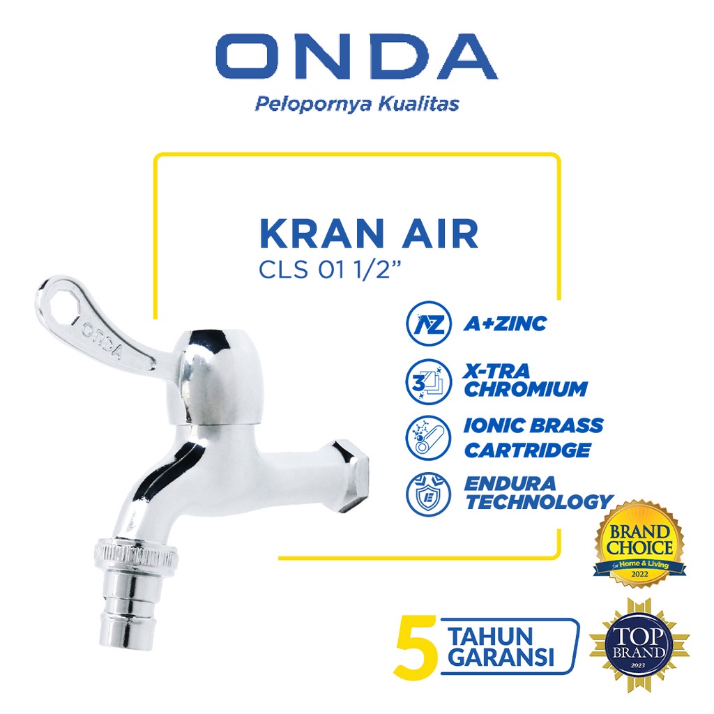 Jual ONDA Kran Air Tembok / Taman CLS 01 1/2” | Shopee Indonesia