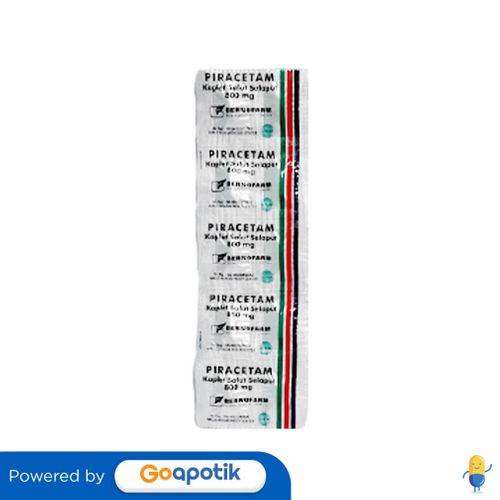 Jual PIRACETAM BERNOFARM 800 MG STRIP 10 KAPLET | Shopee Indonesia