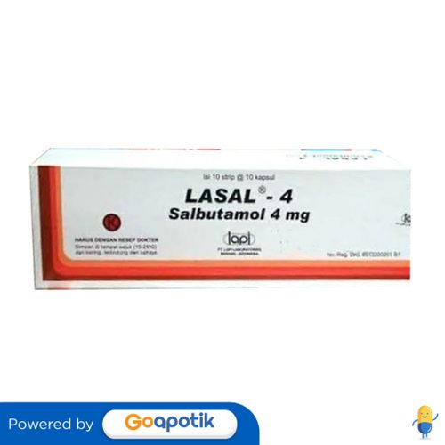 Jual LASAL 4 MG BOX 100 KAPSUL | Shopee Indonesia