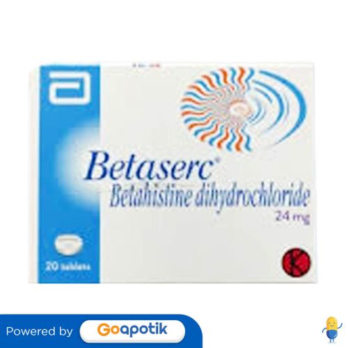 Jual BETASERC 24 MG BOX 20 TABLET | Shopee Indonesia