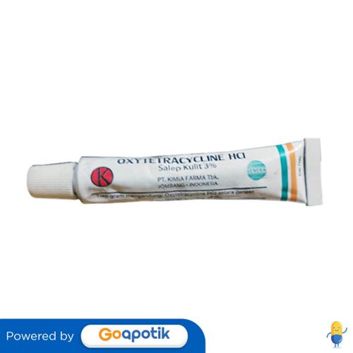 Jual OXYTETRACYCLINE HCL KIMIA FARMA 3% SALEP KULIT 5 GRAM TUBE ...