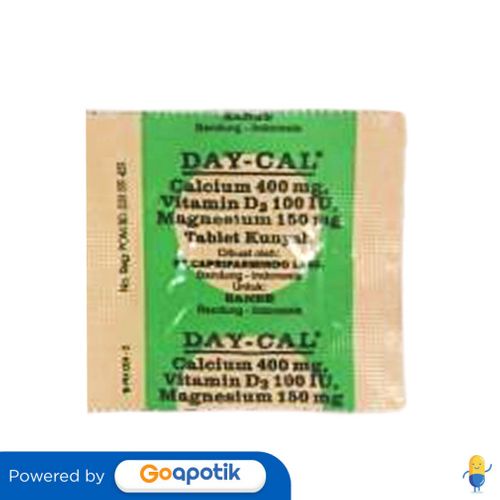Jual DAY-CAL CHEWABLE STRIP 2 TABLET | Shopee Indonesia