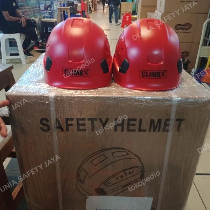 Jual Helm Safety Climbing Climbx/Helm Ketinggian/Helm Panjat | Shopee ...
