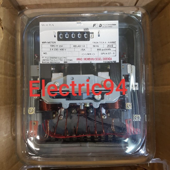 Jual kwh meter fuji 3 phase FF23H -5 via CT + Surat Tera Metrologi | Shopee Indonesia