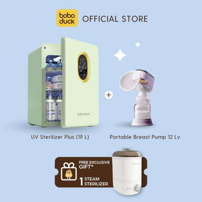 Jual Boboduck UV LED Bottle Sterilizer Dryer Disinfectant Cabinet Box 10L | Shopee Indonesia