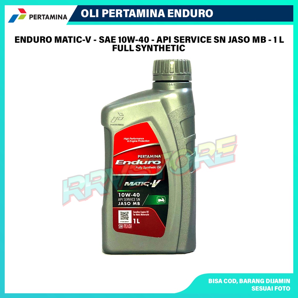 Jual Oli Pertamina Enduro 4T Racing/Matic-G/Matic-S/Matic-V API SL/SN ...