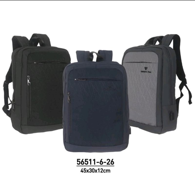 Jual TRAVEL TIME 56511 Tas Ransel Laptop 17 Inch Backpack Pria Wanita ...