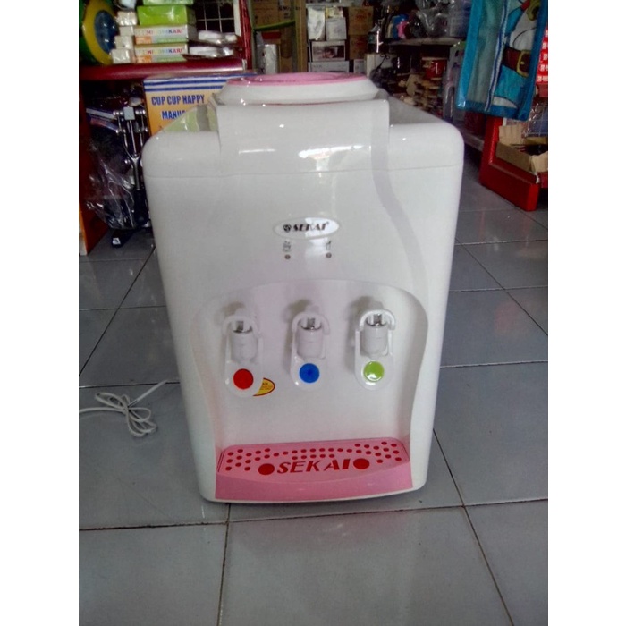 Jual dispenser 3 kran panas normal dan dingin dispenser sekai WD333 | Shopee Indonesia