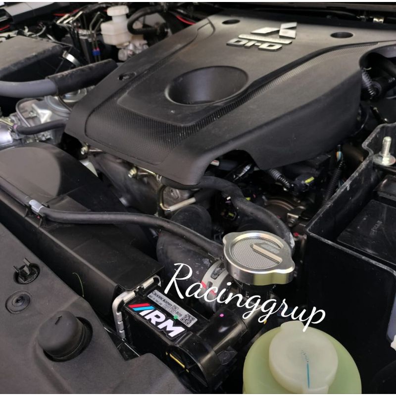 Jual Racinggrup Cover cap ARM radiator pajero sport new tutup radiator ...