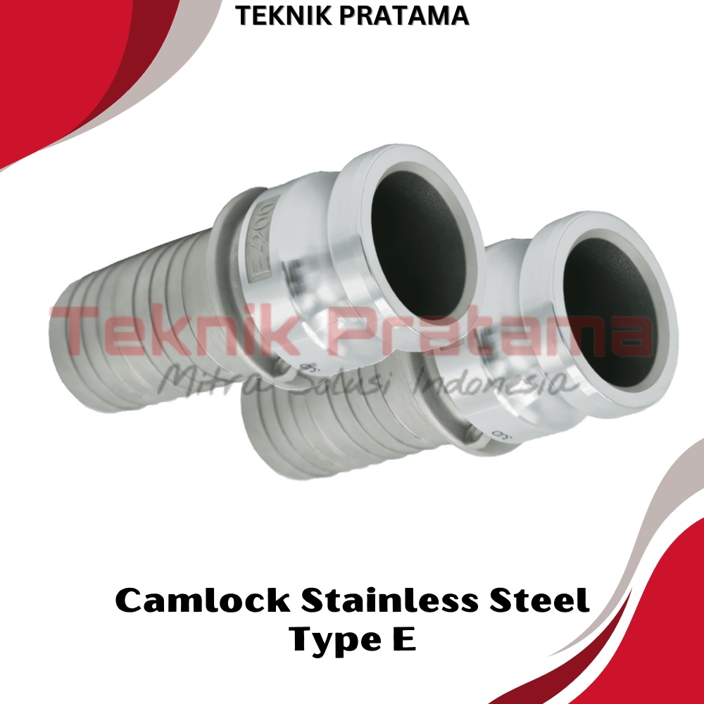 Jual Camlock Coupling Body Stainless Steel Type E 300 Size 3" Inch ...