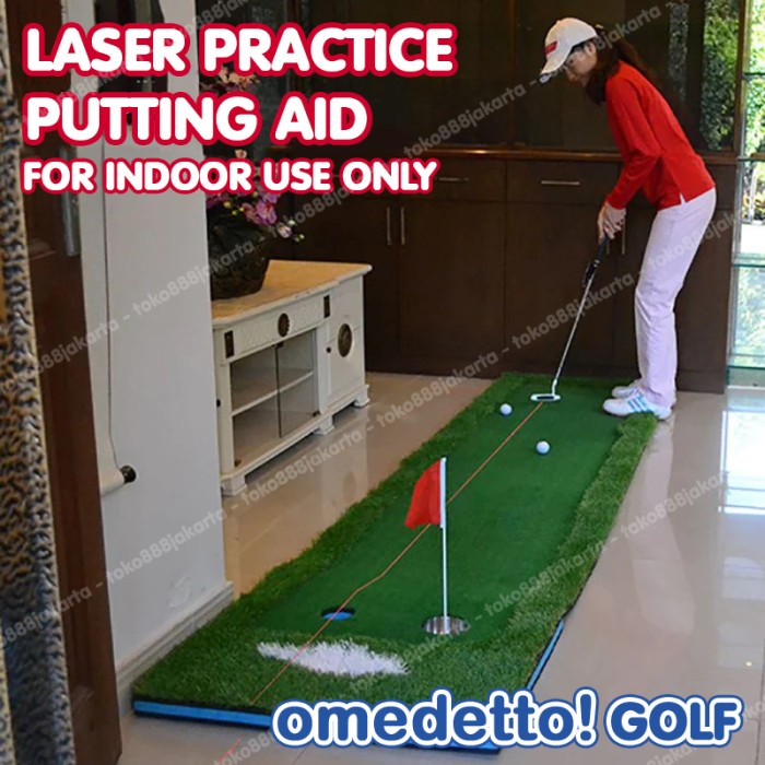 Jual Promo Golf Laser Practice Putting Aid Training Latihan Putt Omedetto! Terbaru | Shopee ...