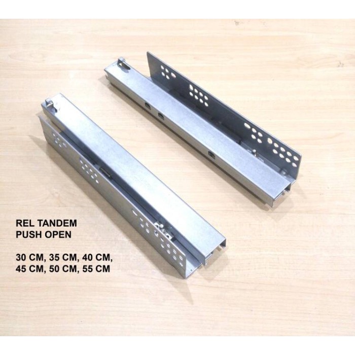 Jual Rel Laci Tandem 30cm Push Open | Shopee Indonesia