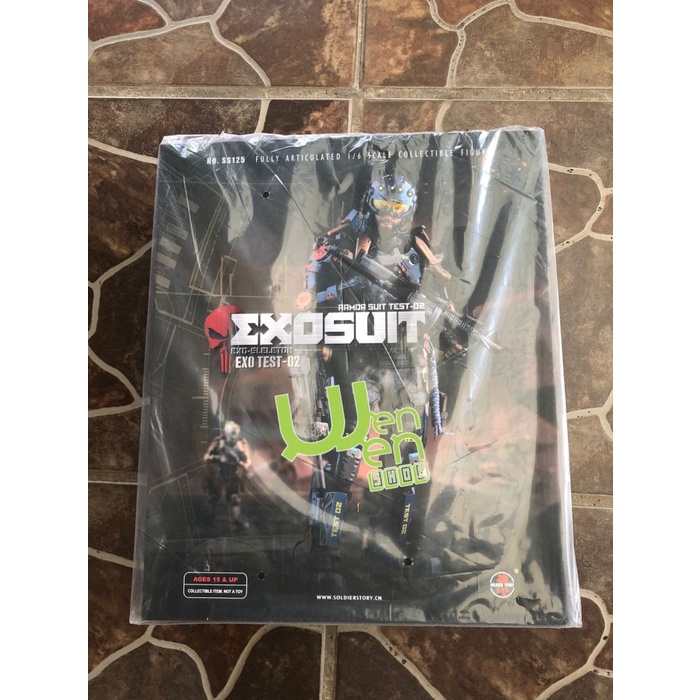 Jual New Ori Soldier Story Ss125 1/6 Scale Exo Skeleton Armor Suit Test ...