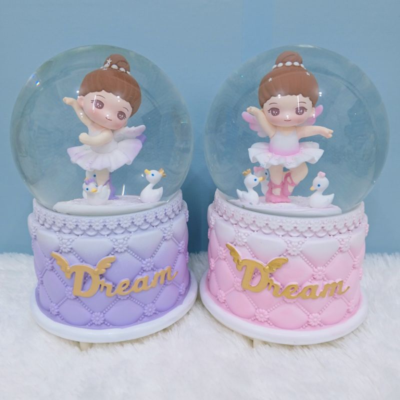 Jual Snowball / Pajangan Bola Kaca Musik Box Balerina Dream XL (100 ...