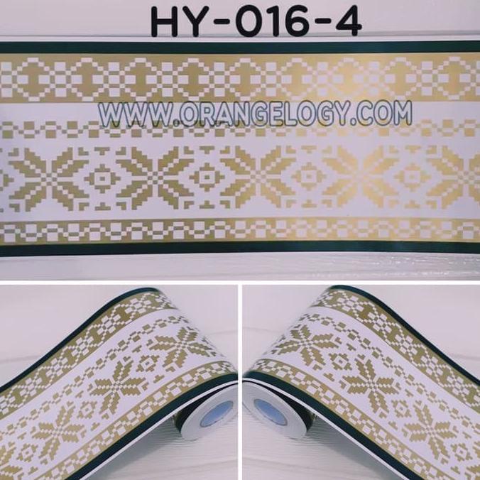Jual WALL BORDER STIKER UKIR SONGKET KUNING MAS | Shopee Indonesia