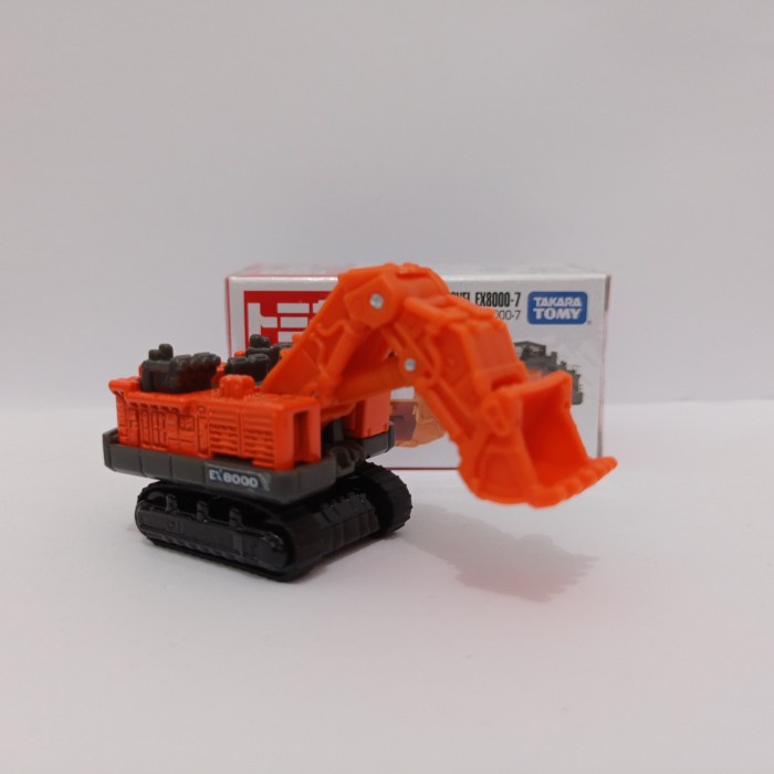 Jual Tomica No 25 Hitachi loading shovel Ex8000-7 miniatur alat berat ...