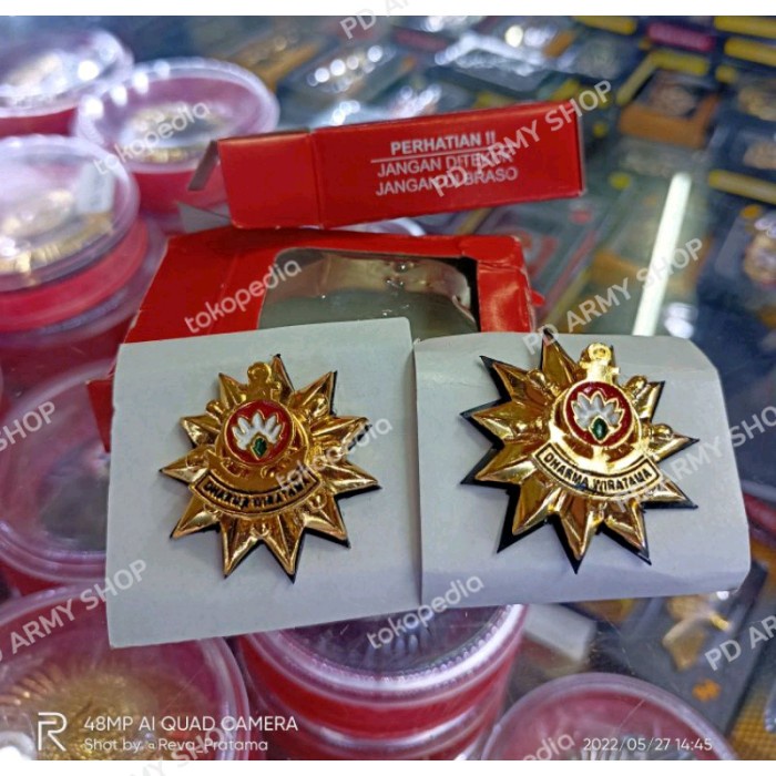 Jual Pin Seskoal TNI AL Exlusive Viber Logam Sepuh Kualitas Terbaik ...