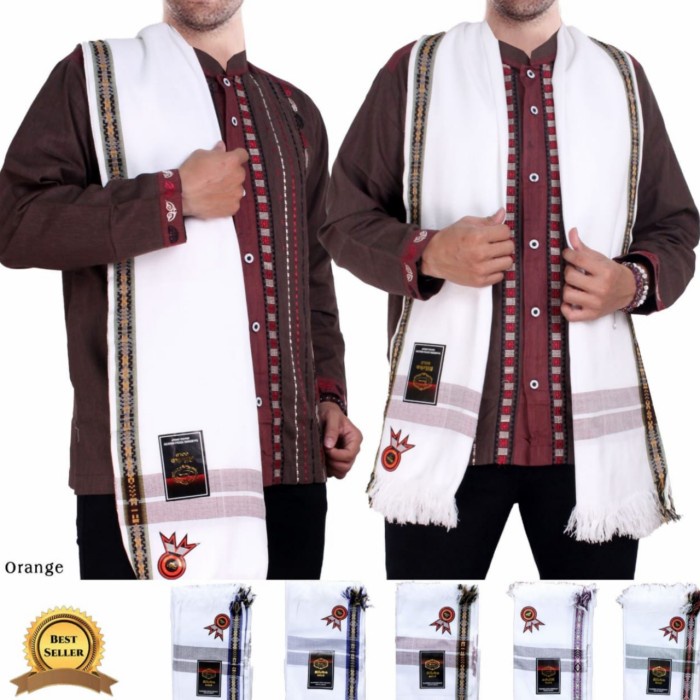 Jual Sorban sorban putih model panjang sorban habib new sorban terbaru ...