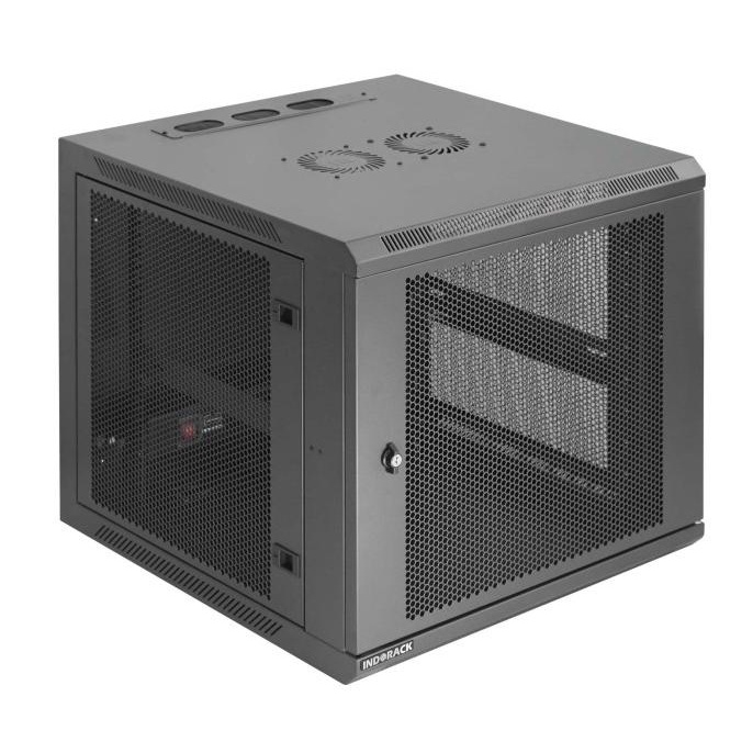 Jual TER-UPDATE WALLMOUNT INDORACK 10U 600MM WIP6010S - PERFORATED DOOR ...