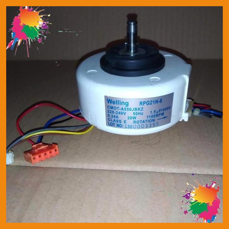 Jual dynamo fan indor ac sharp inverter rpg21n-8 xp10nry [mut] | Shopee ...