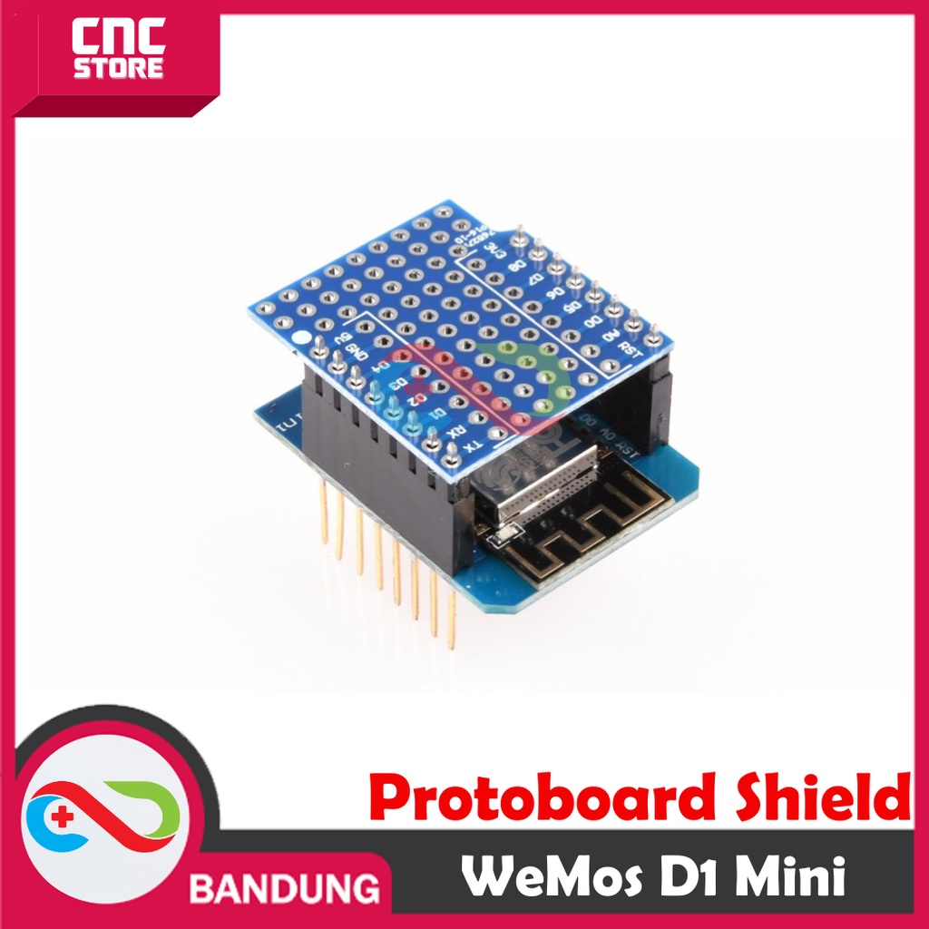 Jual WEMOS D1 MINI PROTOTYPING PROTOBOARD SHIELD | Shopee Indonesia