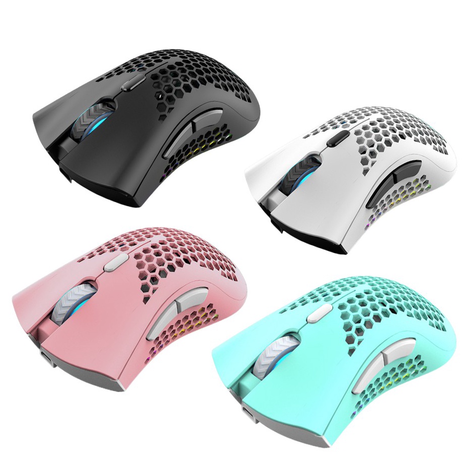 Jual Produk Mouse Wireless Gaming Charging Divipard Honey Comb Q13 RGB ...