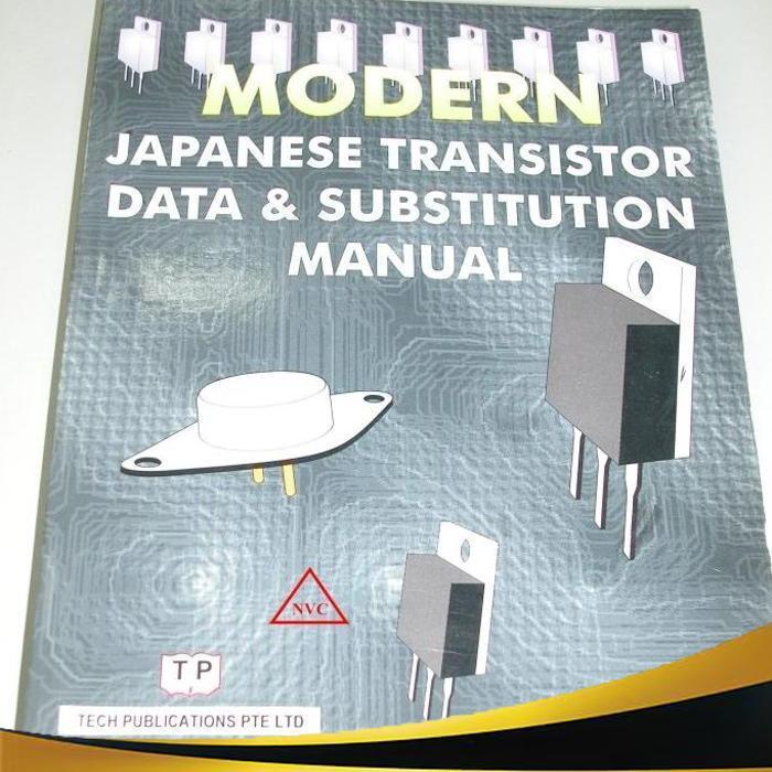 Jual buku japanese transistor data & substitution manual [and] | Shopee ...