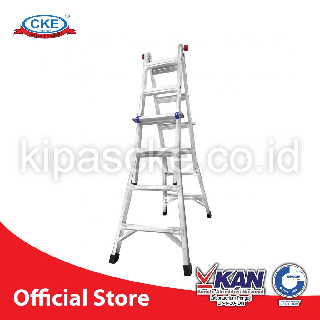 Jual SPESIAL PROMO PUNCAK Ladder LAD-CQT-17X-XX Tangga Lipat Material ...
