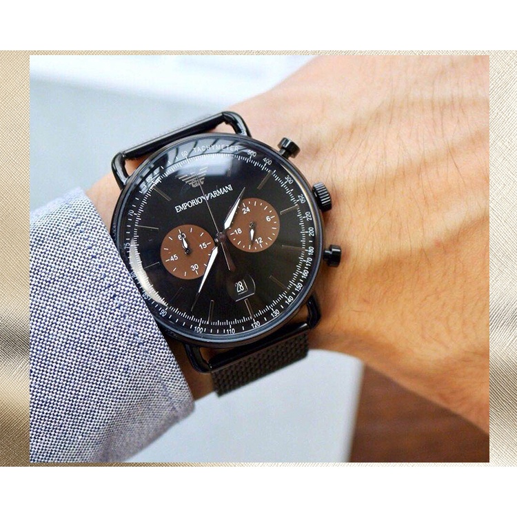 Jual Armani AR11141 Ar11142 Men's versatile calendar chronograph ...