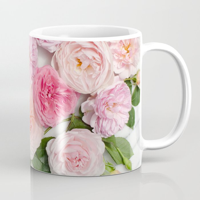 Jual Bunga Merah Muda, Mug Kopi Latar Belakang Marmer | Shopee Indonesia