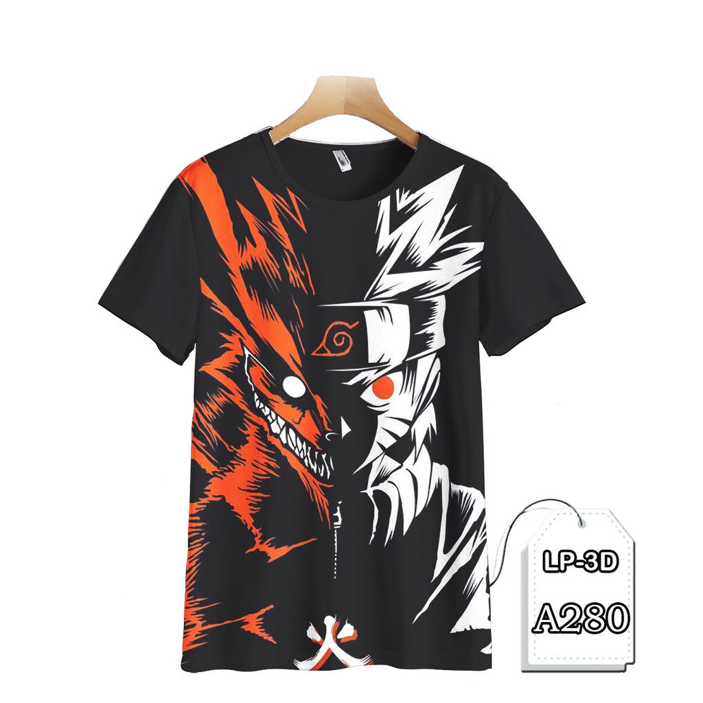 Jual Baju Naruto Uzumaki Baju Anime Anak Kartun Anime TV Animasi #LP3D ...