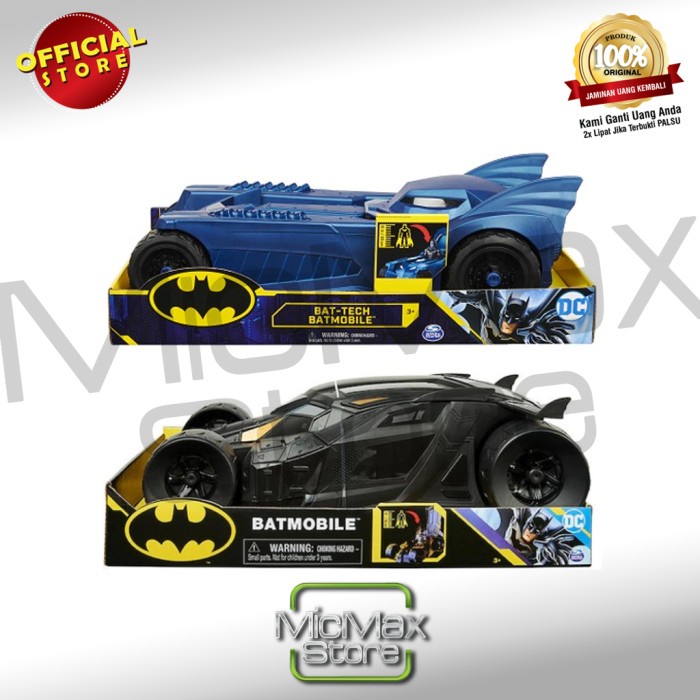 Jual Batman DC BatTech Bat Tech Batmobile Mobile Mainan Original ...