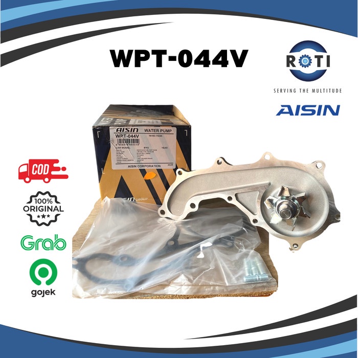 Jual Aisin Wpt-044V Water Pump-Pompa Air-For Toyota Innova Bensin [Kode Ams001Kode Ams002Kode ...