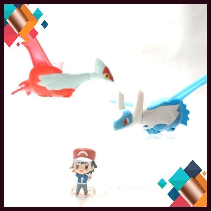 Jual [MOI] POKEMON FIGURE LATIOS LATIAS MONCOLLE TOMY LEGEND UNITE TCG ...