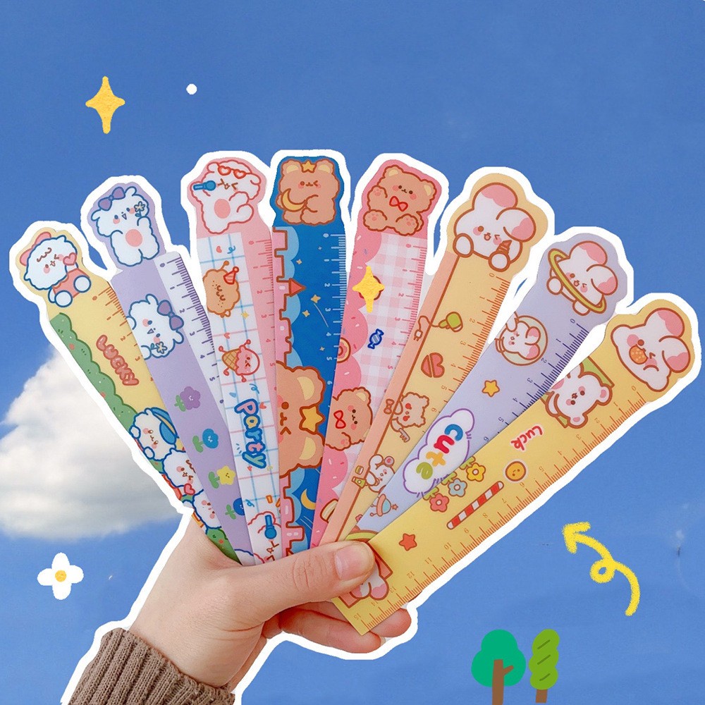 Jual PENGGARIS MAGNET FLEXIBLE LUCU GARISAN IMUT MOTIF ANIMAL CARTOON ...