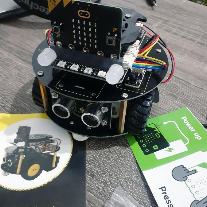 Jual Robot Microbit V2 Car Smart Turtle Led Matrix Micro Bit Bbc Lengkap Shopee Indonesia 4486