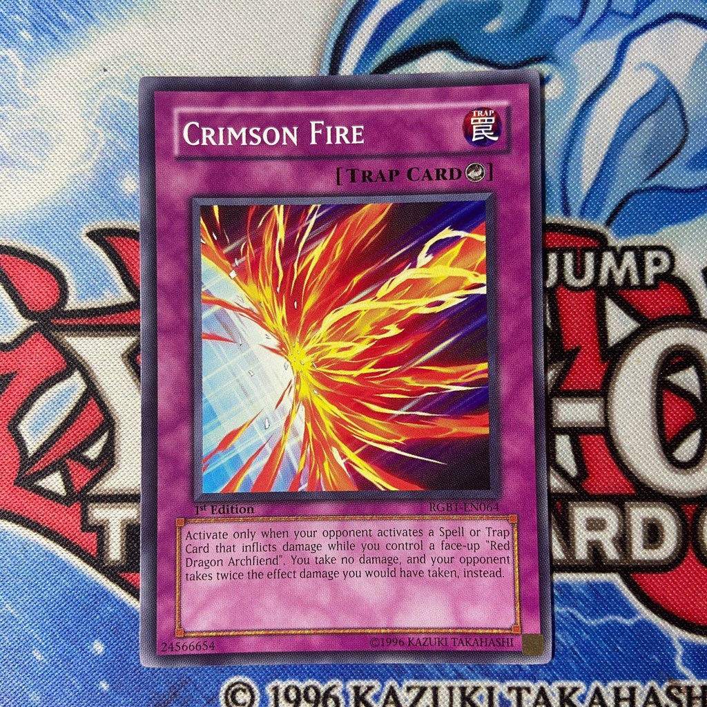 Jual yugioh crimson fire - common - original | Shopee Indonesia