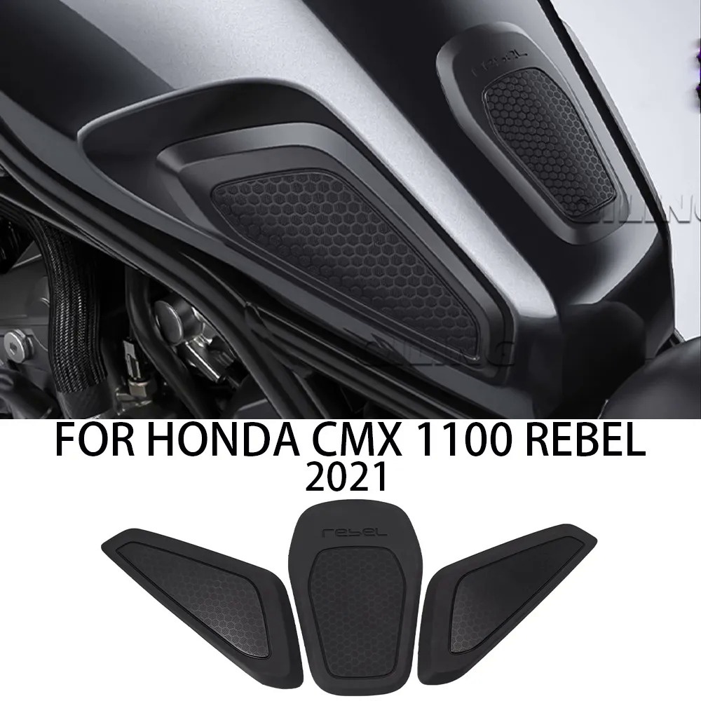 Jual For Honda CMX 1100 Rebel Motorcycle Tank Pad Side Tank Pad Grip ...