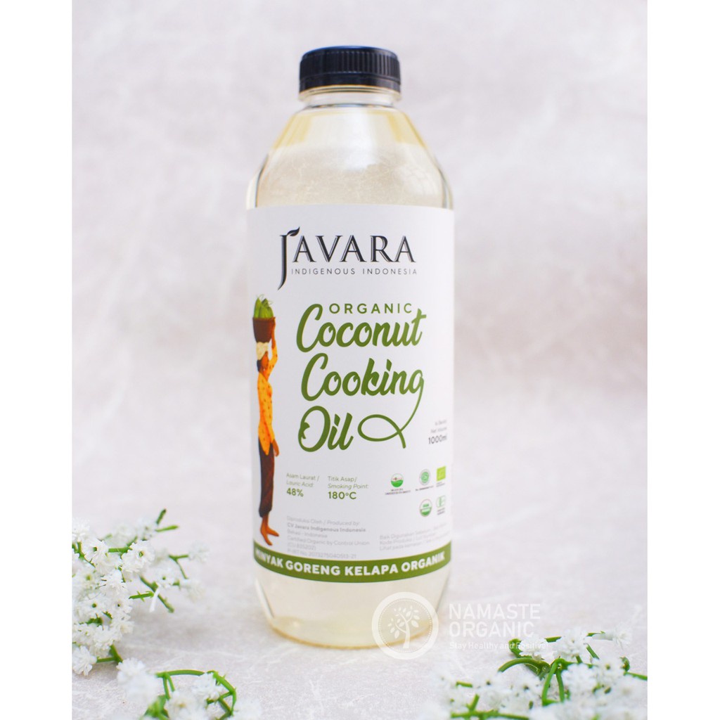 Jual Javara Coconut Cooking Oil Aroma Free - Pet Bottle 1L | Shopee ...