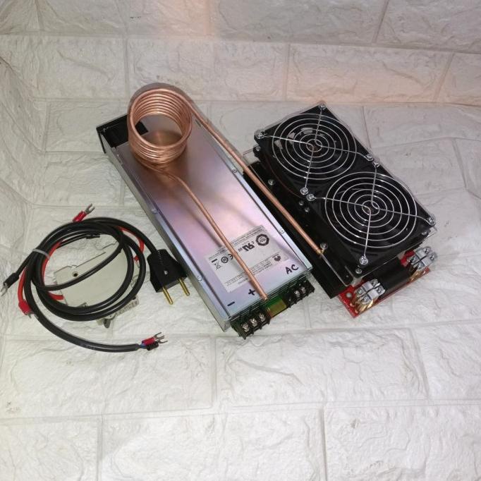 Jual DELLAS paket lengkap pemanas induksi 2000W 1800W ZVS induction heater PSU | Shopee Indonesia
