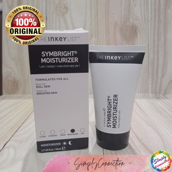 Jual THE INKEY LIST Symbright Moisturizer ( 50ml ) | Shopee Indonesia